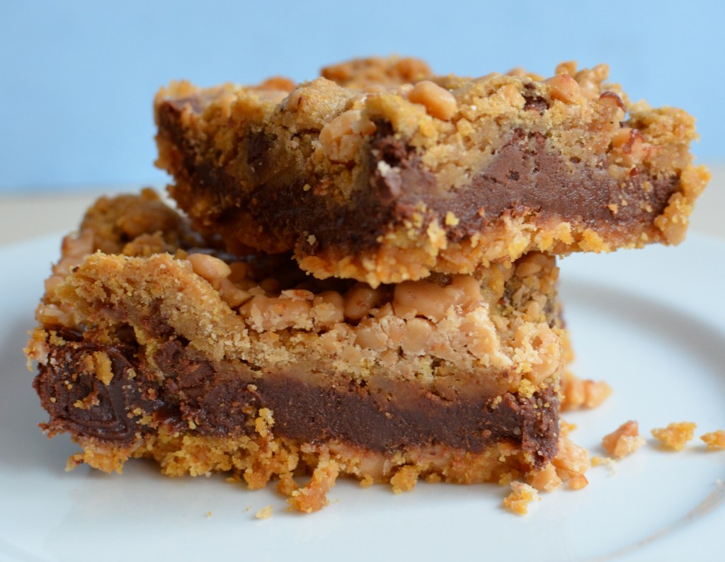 Fudgy Chocolate Chip Toffee Bars (Make The Most Over The Top Ice Cream ...