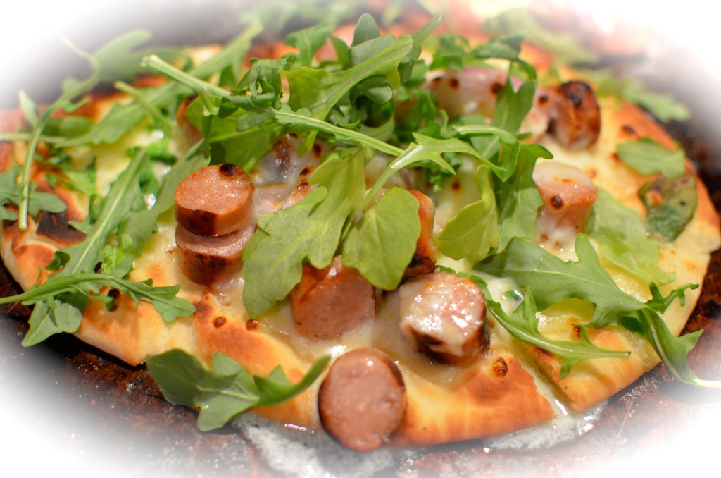 Grilled Irish Banger Naan Pizza. Cool Music From Diablo Swing Orchestra ...