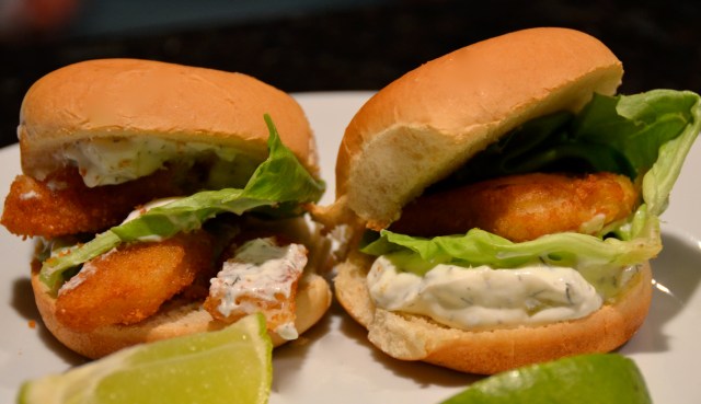 Crispy Beer Battered Fish Sliders With Tzatziki. New Music From The ...