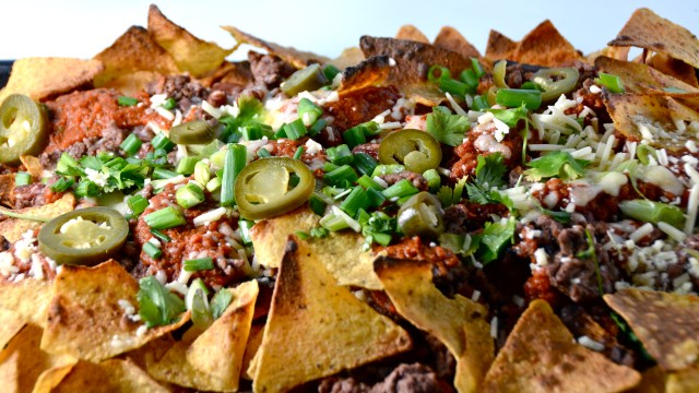Beef Nachos With Blender Salsa. Monks Of Mellonwah With Blistering Rock ...