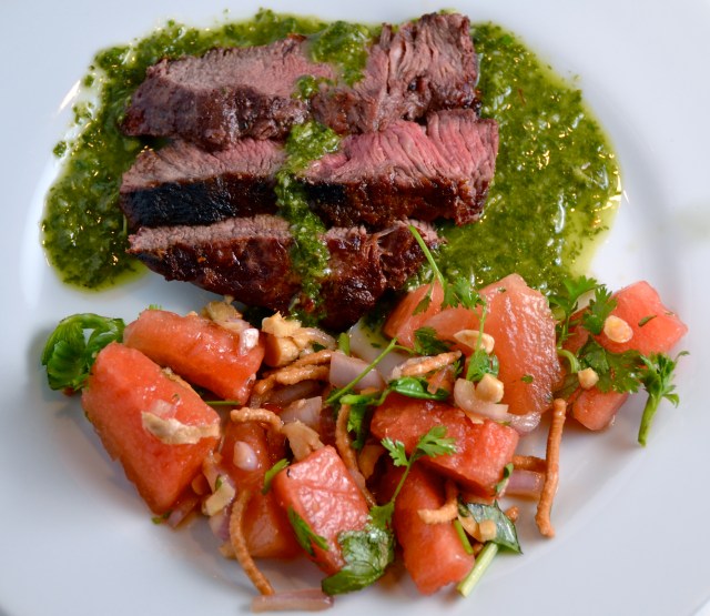 Grilled Watermelon Steak