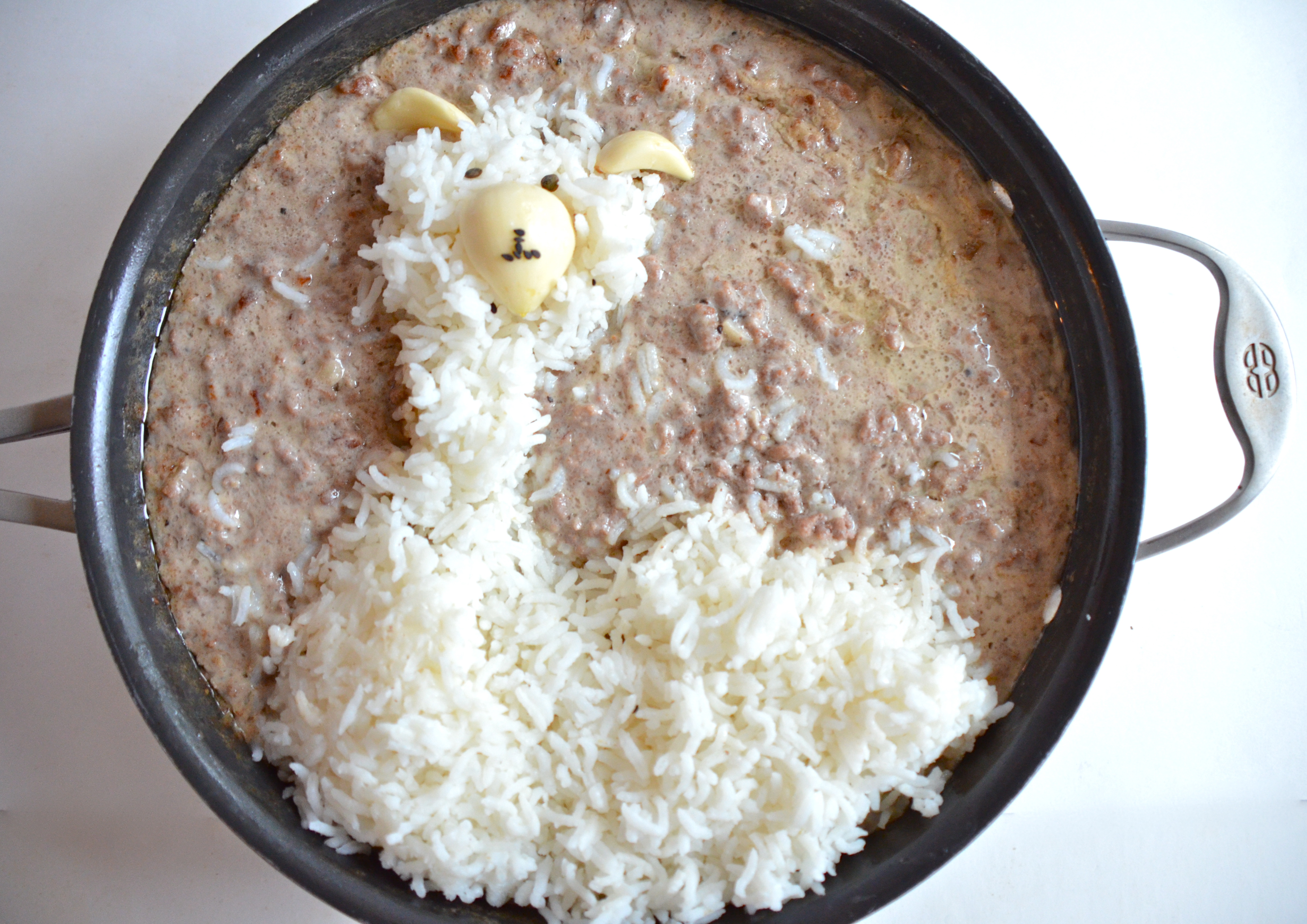 Llama Rice With Hamburger Gravy. Listening To Kirby Krackle. | I Sing ...